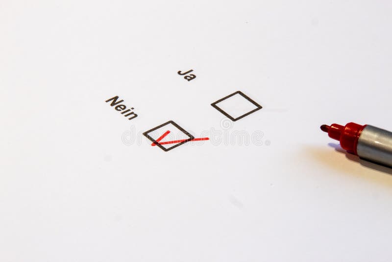 Yes And No Check Boxes With Check Mark In The Yes Stock Illustration ... Yes And No Check Boxes With Check Mark In The Yes Stock Illustration ...