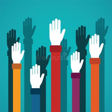 Hands Rising Stock Illustrations – 1,811 Hands Rising Stock ...