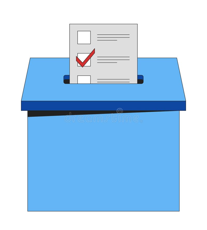 Ballot Box Drawing Stock Illustrations – 717 Ballot Box Drawing Stock ...