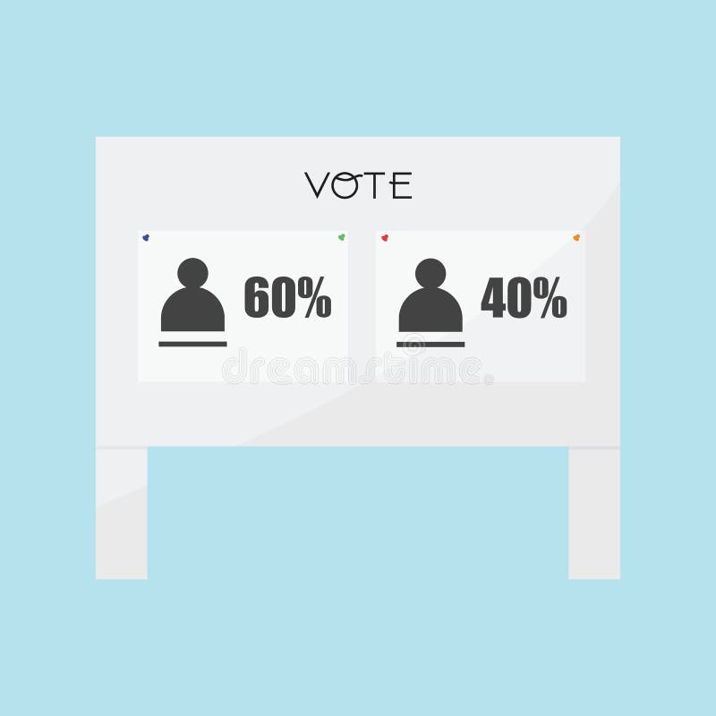 Vote vector stock vector. Illustration of citizen, cast - 6817050