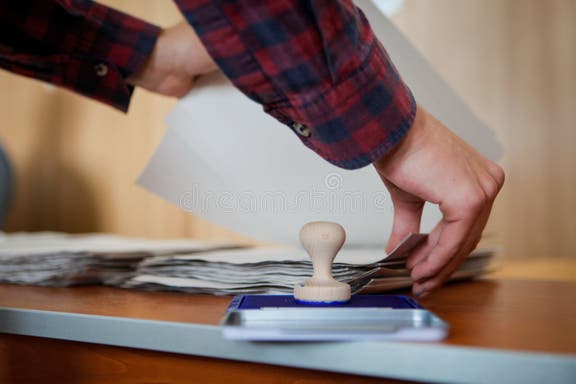 Voting stamp stock image. Image of vote, polling, election - 104123659