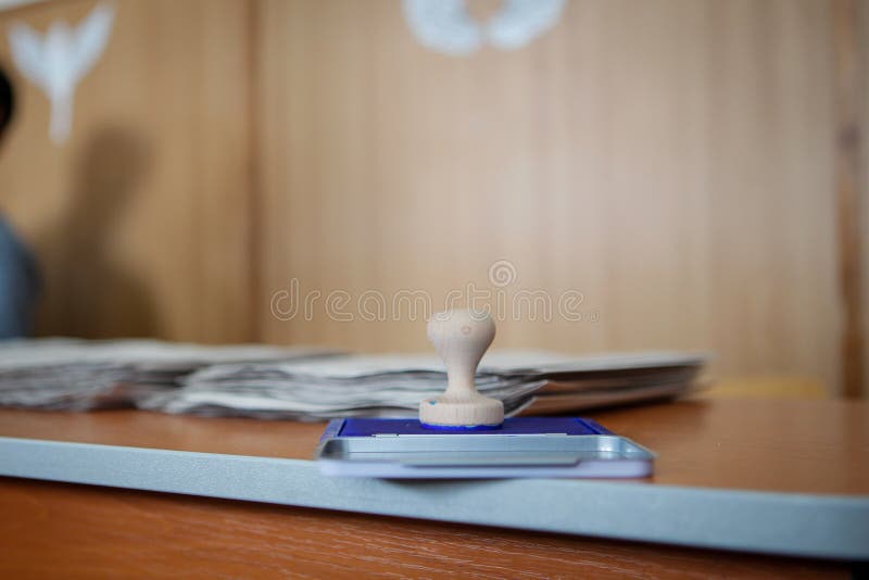 Voting stamp stock image. Image of secrecy, politics - 104123773