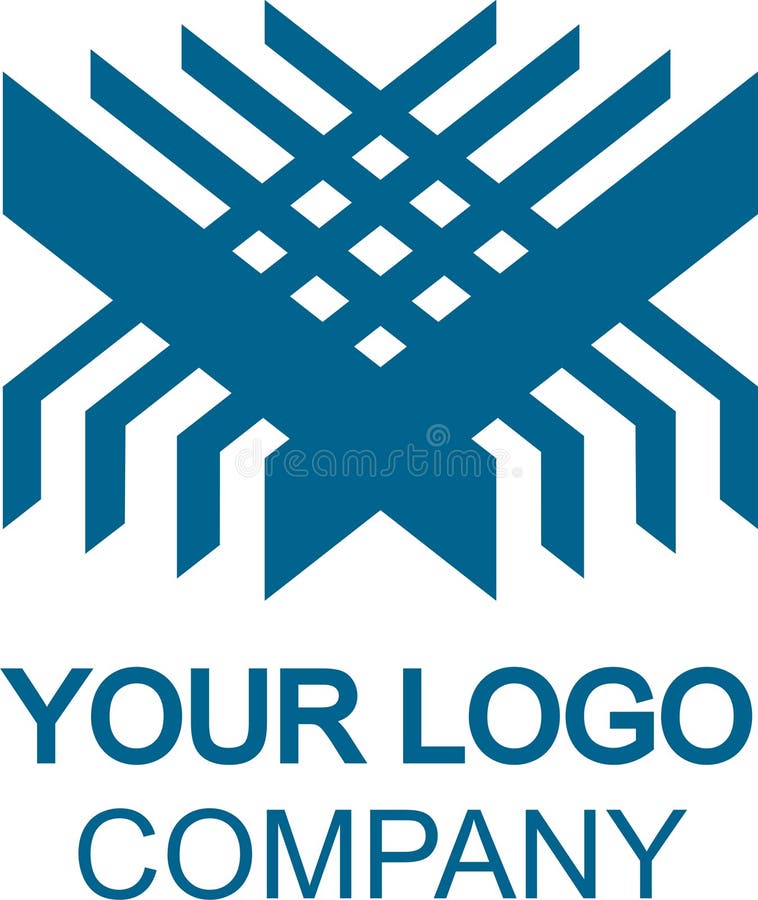 Votre logo de compagnie illustration stock. Illustration of conception ...