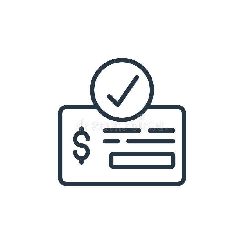 Voucher Icon Vector from Sales Concept. Thin Line Illustration of ...