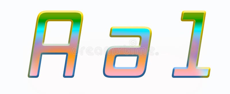 Vox Font Fonts Gradient Sans Serif Alphabet Letters Calligraphy Letter ...