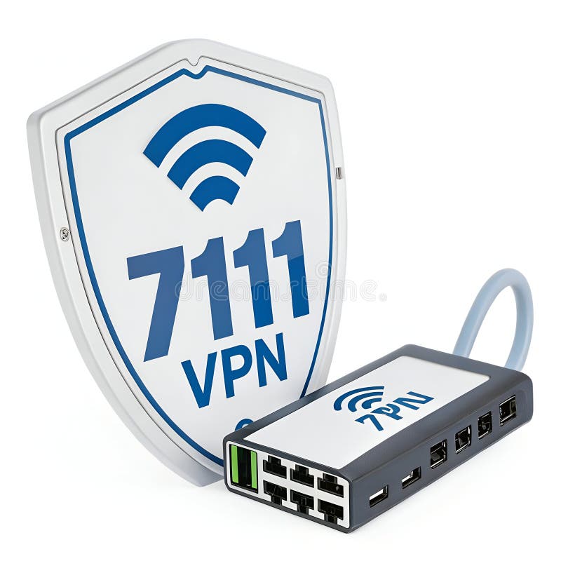 VPN Icon Isolated stock illustration. Illustration of isolated - 356417452