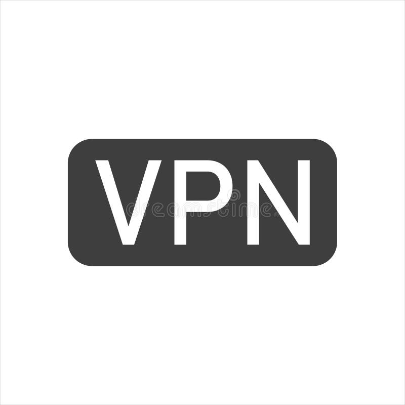 VPN Icon Vector. Virtual Private Network Icon. Internet Security VPN ...