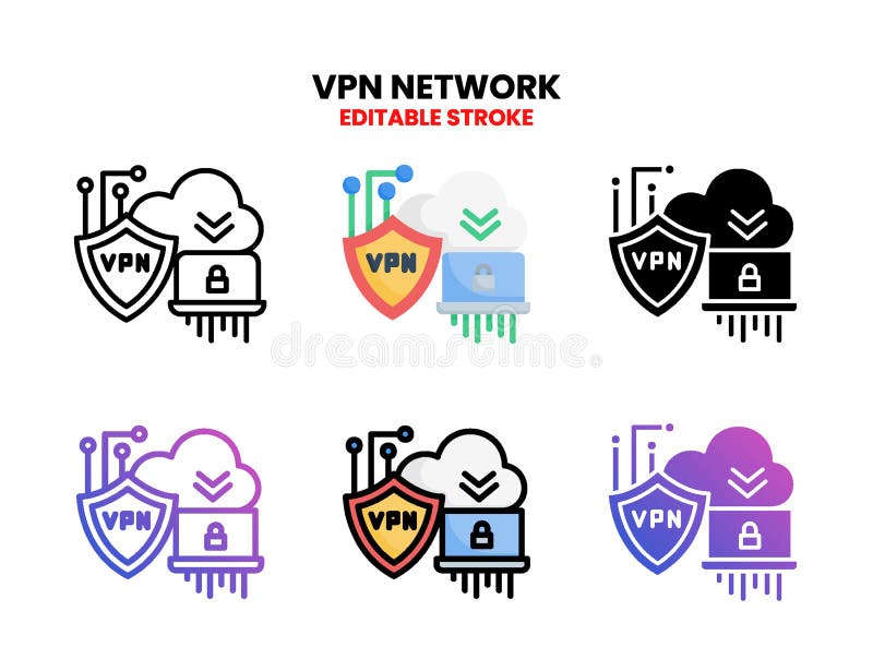 Vpn Set Stock Illustrations – 2,070 Vpn Set Stock Illustrations ...