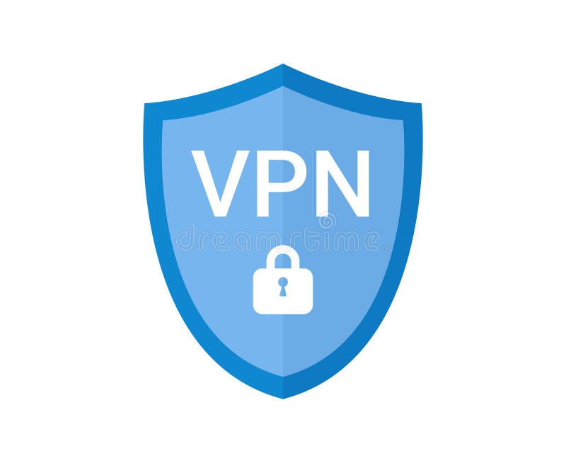 VPN Shield Icon Concept. Sign Vector Wifi Element Stock Vector ...