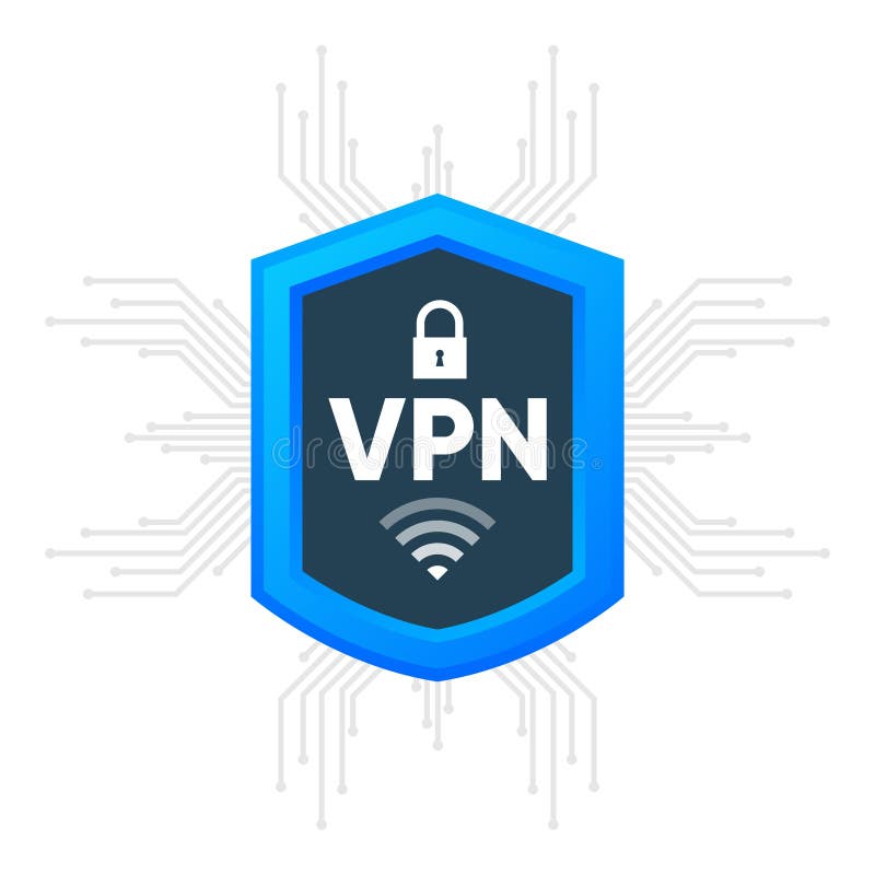 VPN Shield. Protecting Personal Data with VPN Service Stock Vector ... VPN Shield. Protecting Personal Data with VPN Service Stock Vector ...