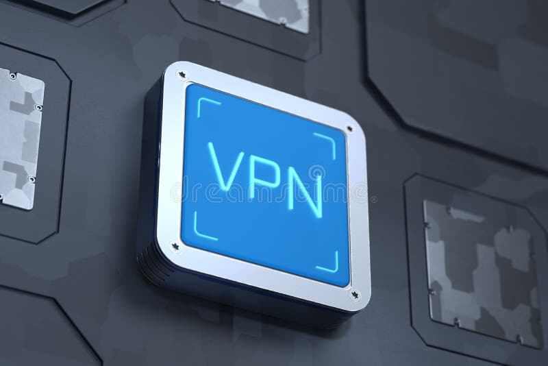 VPN Concept. Vpn Inscription on Abstract Network Background Stock ...