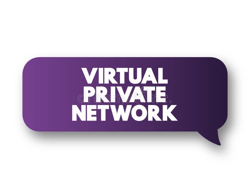VPN Virtual Private Network - Encrypted Connection Over the Internet ...