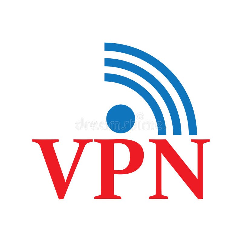 VPN or Virtual Private Network Icon Stock Vector - Illustration of ...