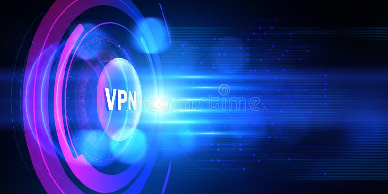 VPN Virtual Private Network Internet Digital Technology Concept Stock ...