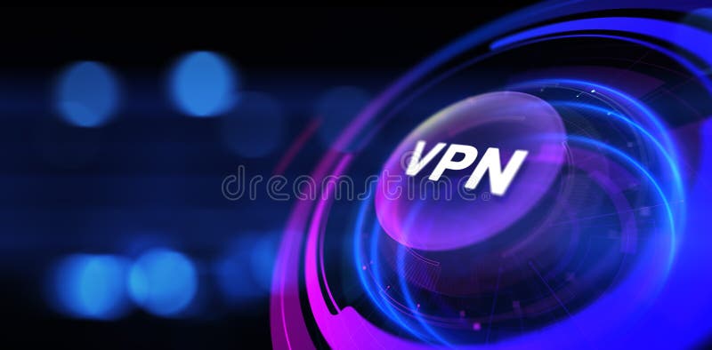 VPN Virtual Private Network Internet Digital Technology Concept Stock ...