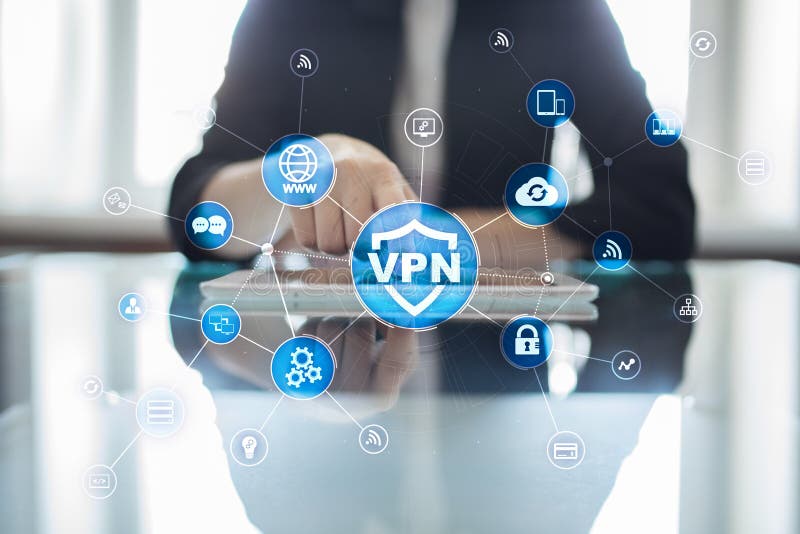 VPN, Virtual Private Network Technology, Proxy and Ssl, Cyber Security Stock Image - Image of ...