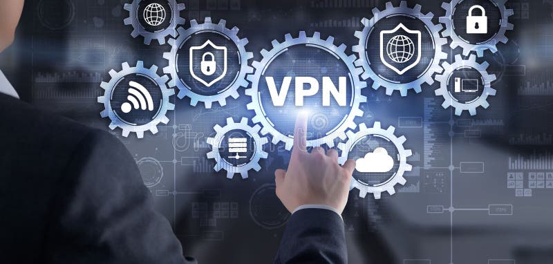 VPN Virtual Private Network Proxy and Ssl Concept Stock Image - Image ...