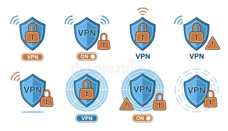 VPN Virtual Private Network Security Service. Secure Encrypted ...