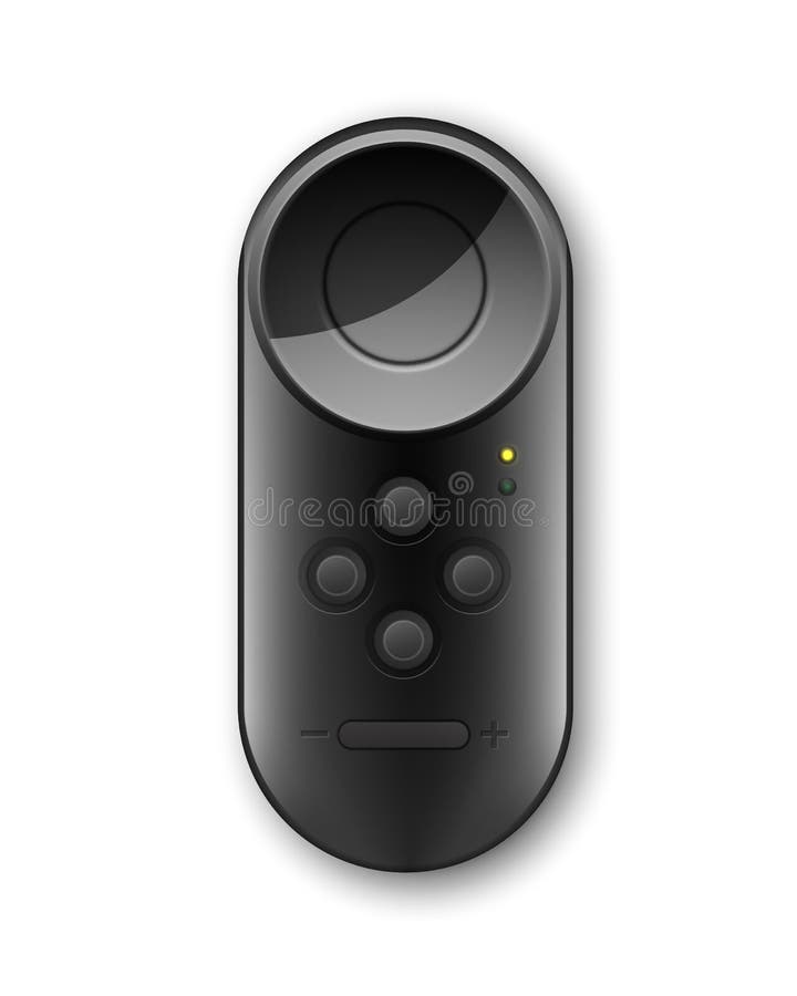 VR box remote controller stock vector. Illustration of electronics ...