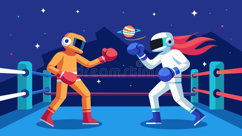 In the VR Boxing Ring Astronauts Work on Their Handeye Coordination and ...
