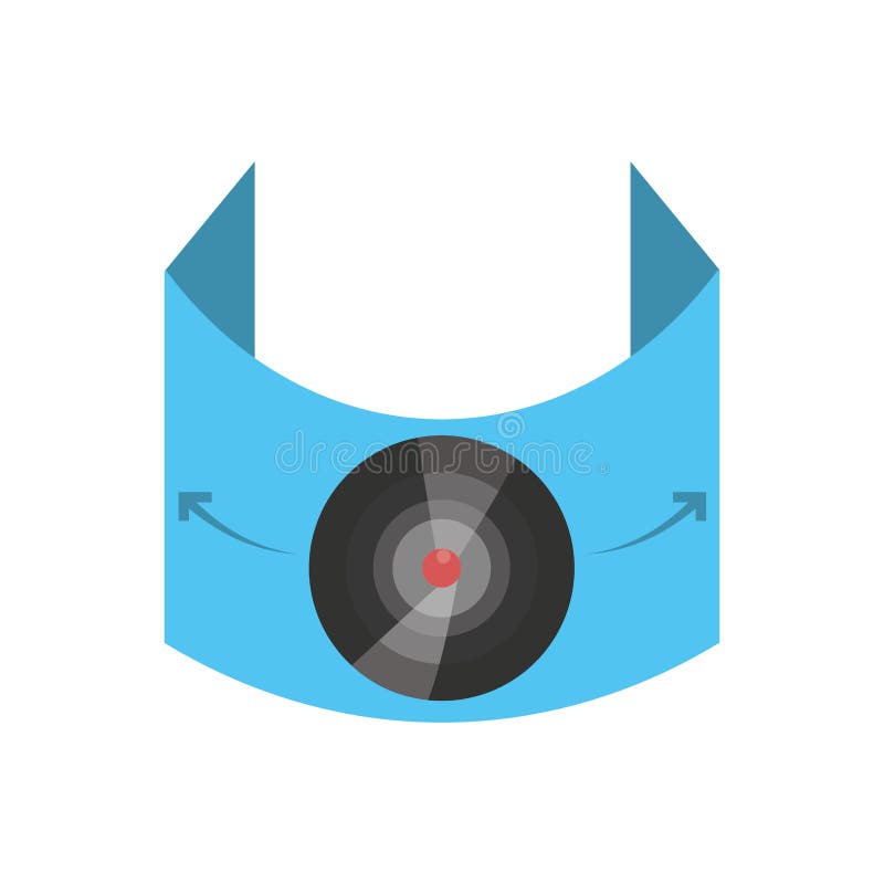 Vr Circular Camera Panorama Stock Illustration - Illustration of gadget ...