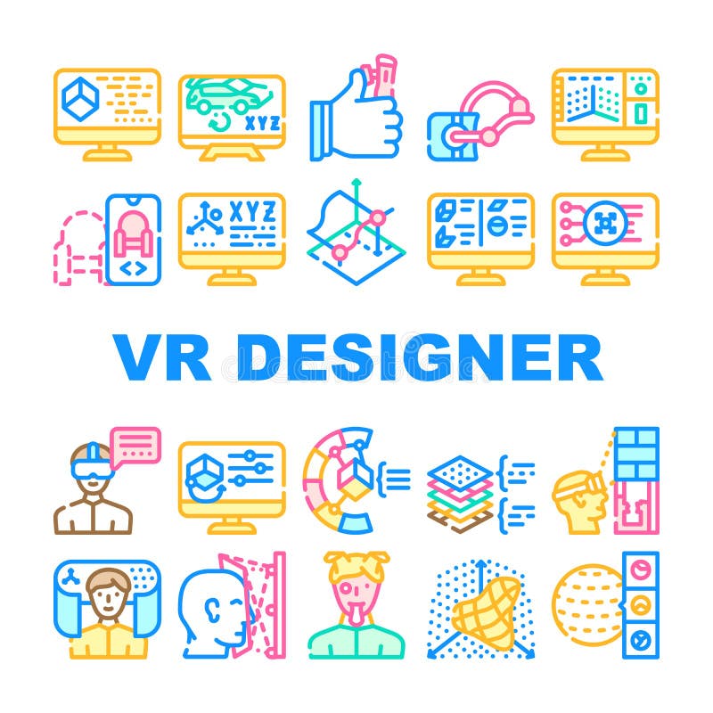 Vr Work Stock Illustrations – 1,159 Vr Work Stock Illustrations ...