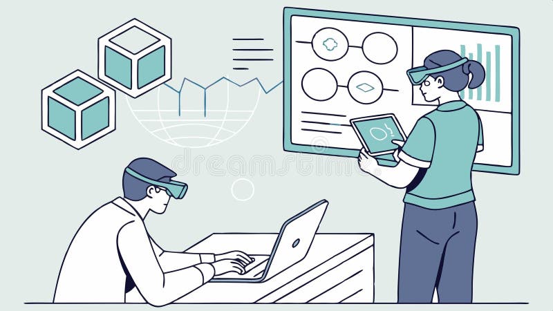 VR Education Illustration, Virtual Reality Learning for Digital ...