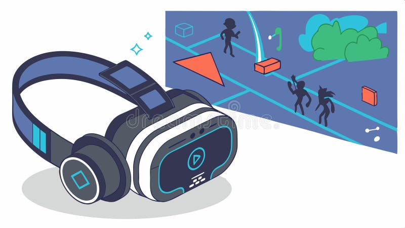 VR Gaming Network: Virtual Reality, Game, Tech, Digital Vector Design ...