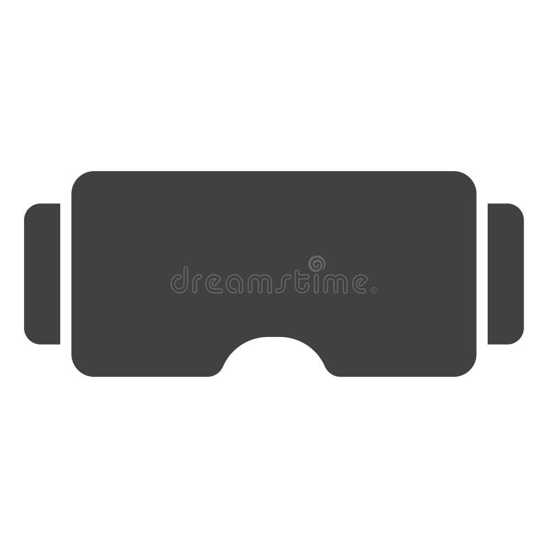 VR glasses icon vector stock illustration. Illustration of head - 306877000
