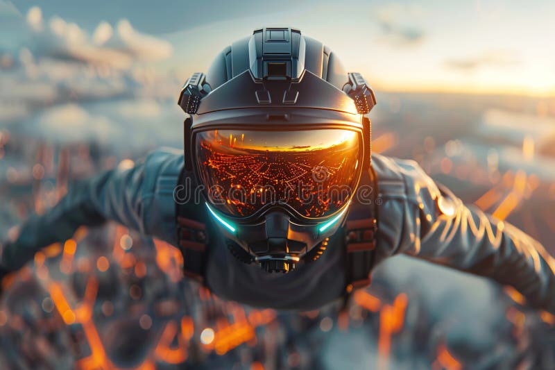 VR Glasses Technology Metaverse, Futuristic Virtual World of Digital ...