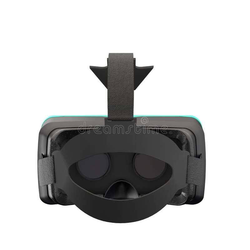 VR Goggles Headset Isolated Stock Illustration - Illustration of hitech ...