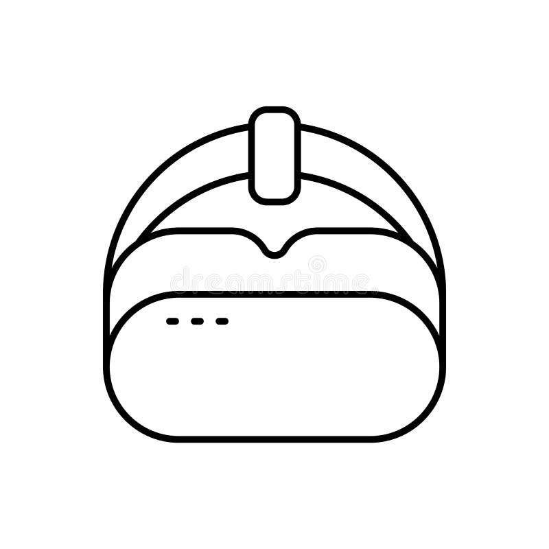 Vr, Hat Icon - Vector. Artificial Intelligence Stock Illustration ...