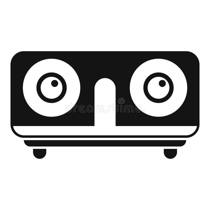 Vr Headset Experiencing Virtual Reality Icon, Simple Style Stock ...