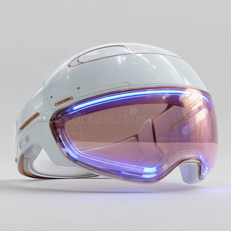 Futuristic VR Headset Designed for Immersive Experiences in Digital ...
