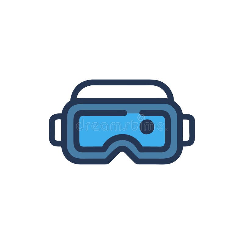 VR Headset Icon for Immersive Experiences Stock Photo - Illustration of ...
