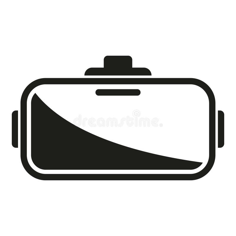 Vr Headset Icon Simple Vector. Game Mask Stock Illustration ...