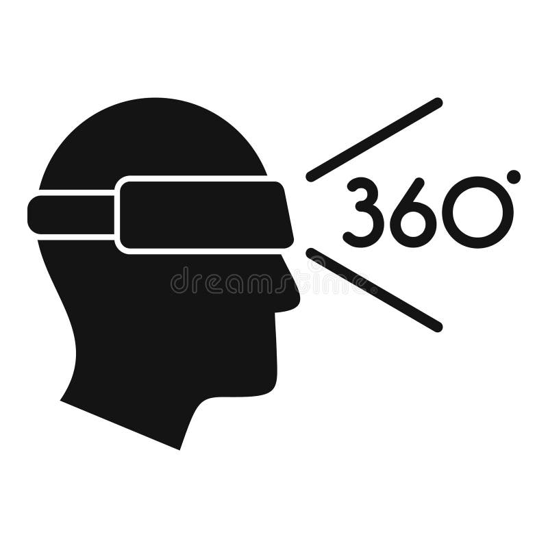 Vr Headset Icon Simple Vector. Minimal Wide Control Stock Vector ...