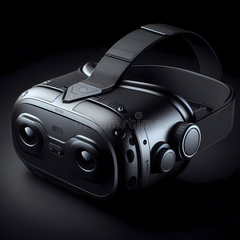 Vr Headset Product Shot with Different Lighting Direction Stock ...