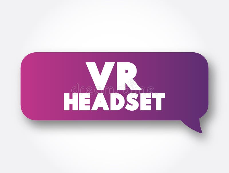 Word Vr Stock Illustrations – 464 Word Vr Stock Illustrations, Vectors ...