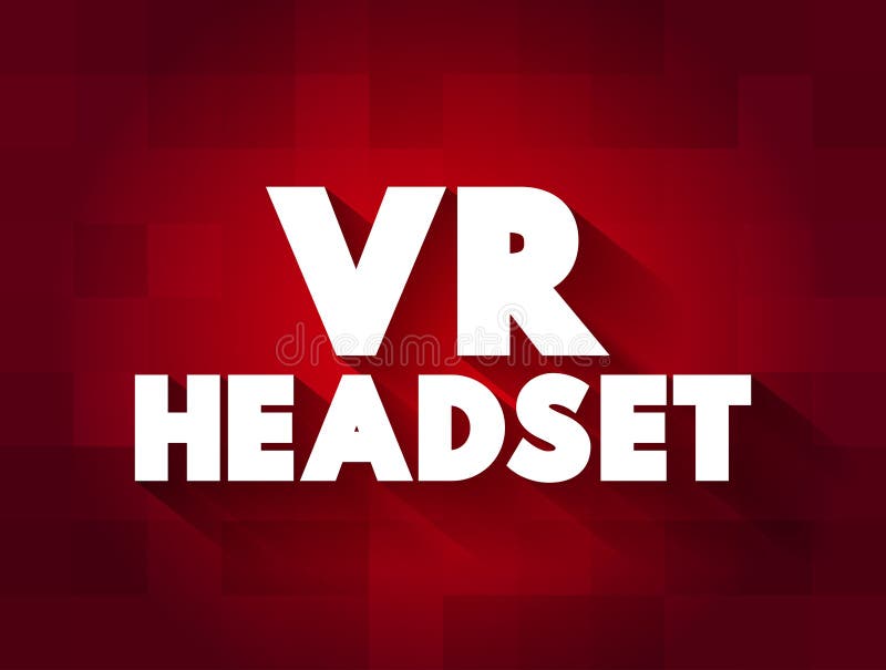 Word Vr Stock Illustrations – 464 Word Vr Stock Illustrations, Vectors ...