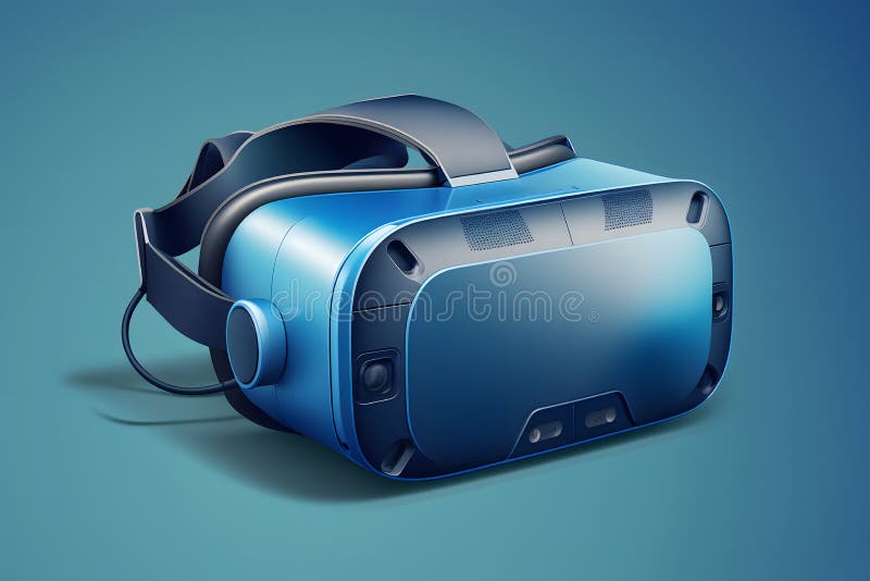 VR Headset. Virtual Reality Device Created with Generative AI ...