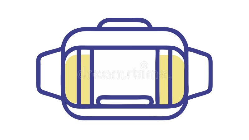 VR Headset Virtual Reality Icon Outline Flat Design Tech, Vector Design ...