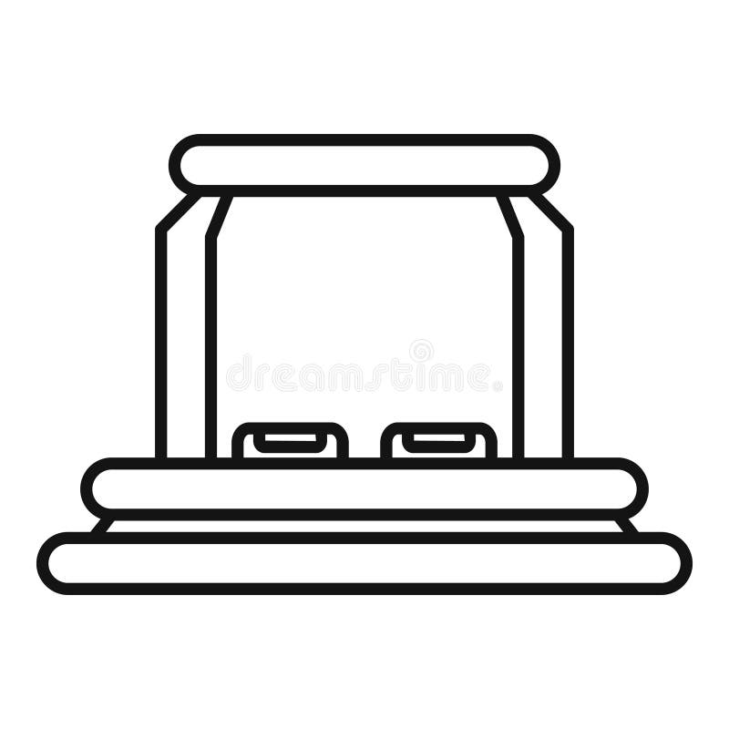 Vr Interface Platform Icon Outline Vector. Cyber Social Program Stock Vector - Illustration of ...