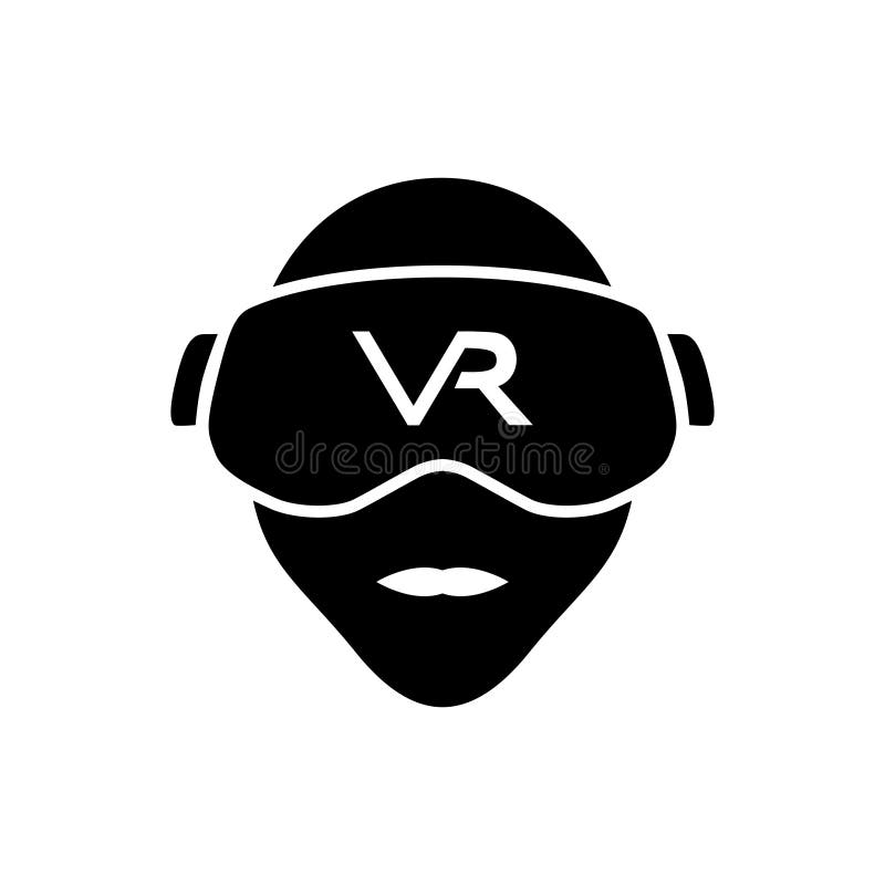VR Logo Design Vector Template, Virtual Reality Glasses Helmet Icon ...