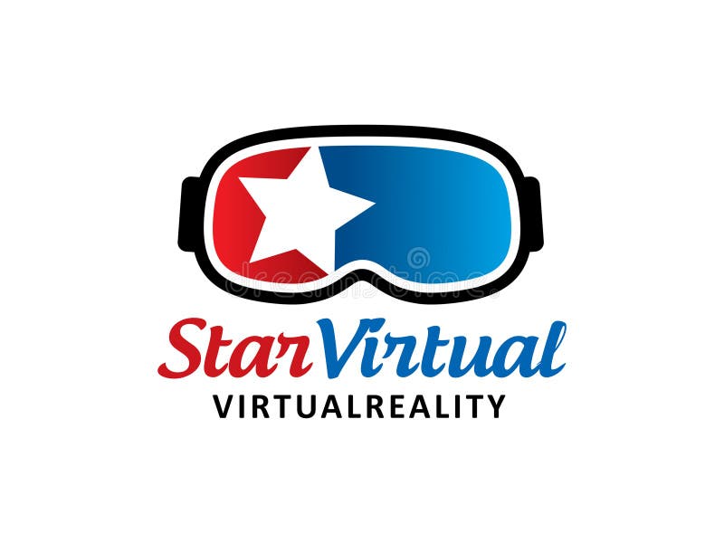 VR Logo Symbol or Icon Template Stock Illustration - Illustration of ...