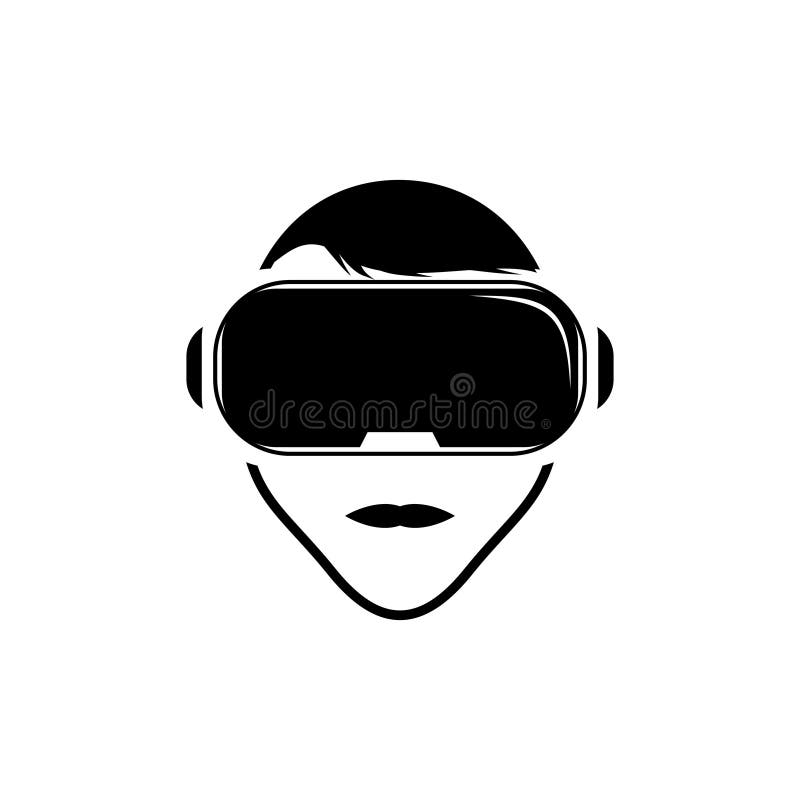 VR Logo Design Vector Template, Virtual Reality Glasses Helmet Icon ...
