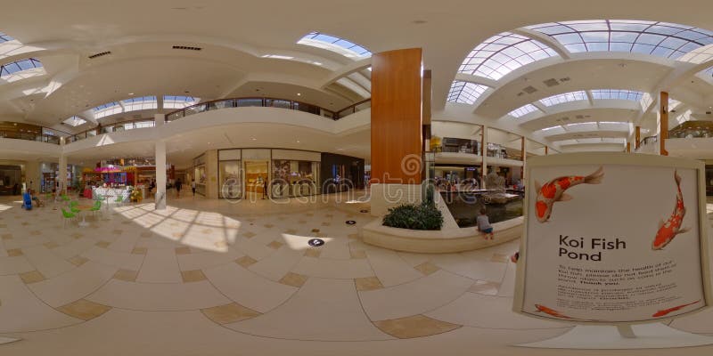 360 Virtual Reality Tour Photo Aventura Mall Florida USA Editorial ...