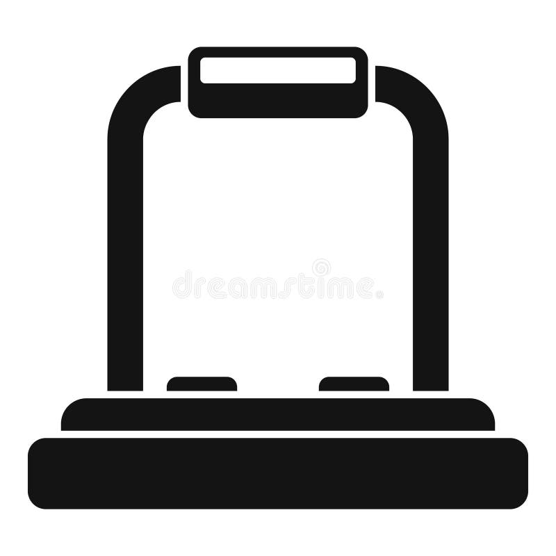 Vr Platform Icon Simple Vector. Digital Virtual Projection Stock ...