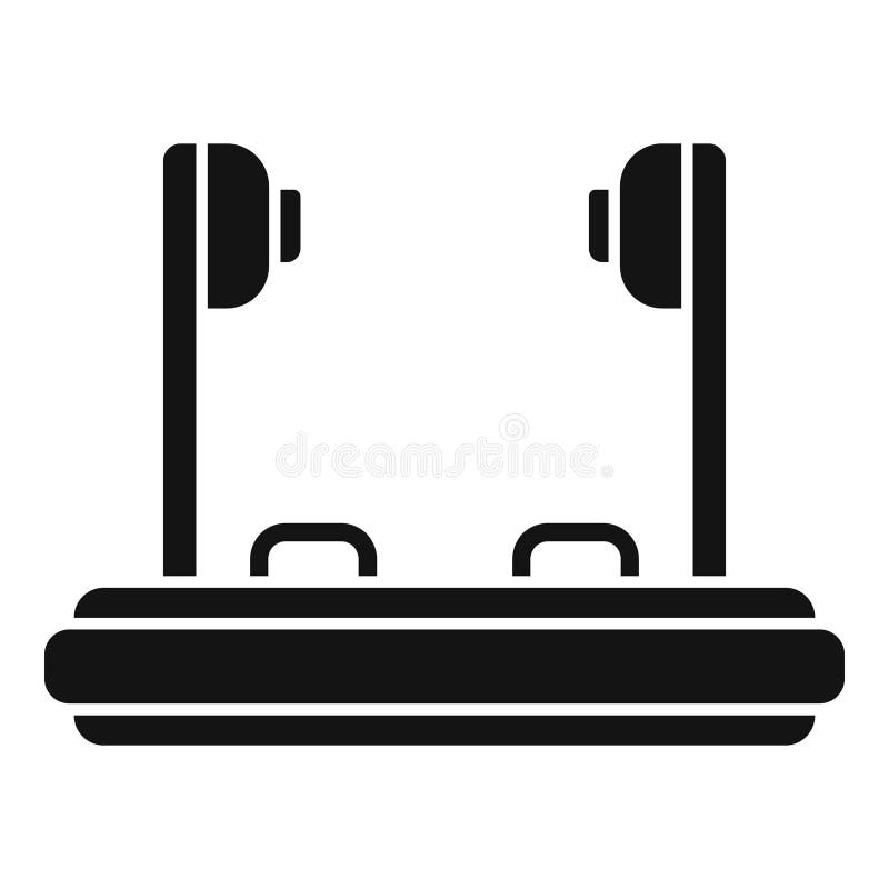 Vr Platform Stand Icon Simple Vector. Social Game Tech Stock ...