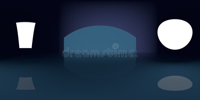 VR 360 Studio Panorama with Reflections Animation 3D Hdri Stock ...